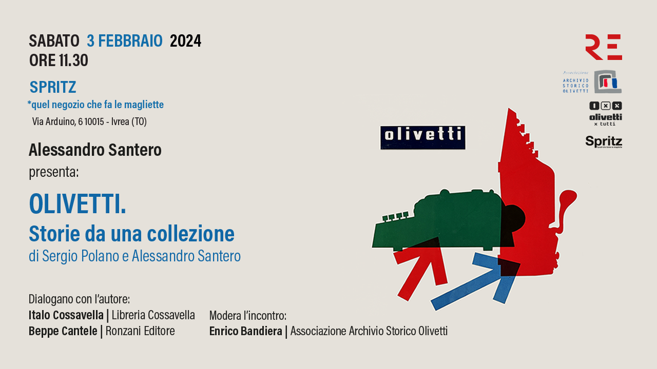 Presentazione del volume "Olivetti. Storie da una collezione" - AASO